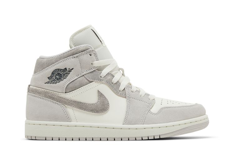 Buy Air Jordan 1 Mid SE 'Neutral Grey Sail' - FQ7720 002 | GOAT