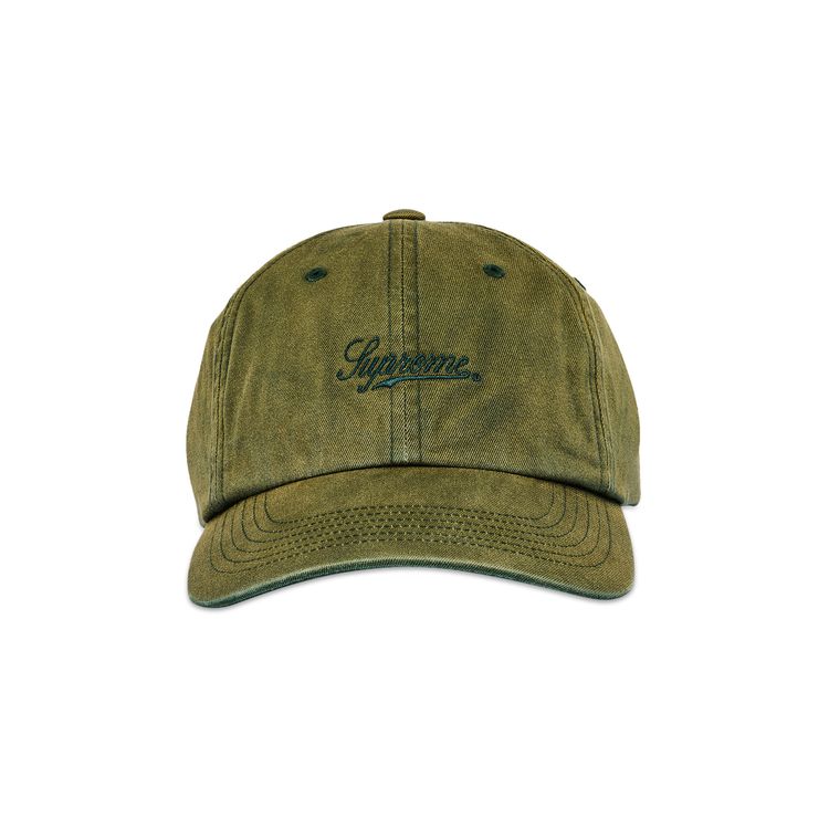 Buy Supreme Bleached Chino 6-Panel 'Green' - FW24H13 GREEN | GOAT