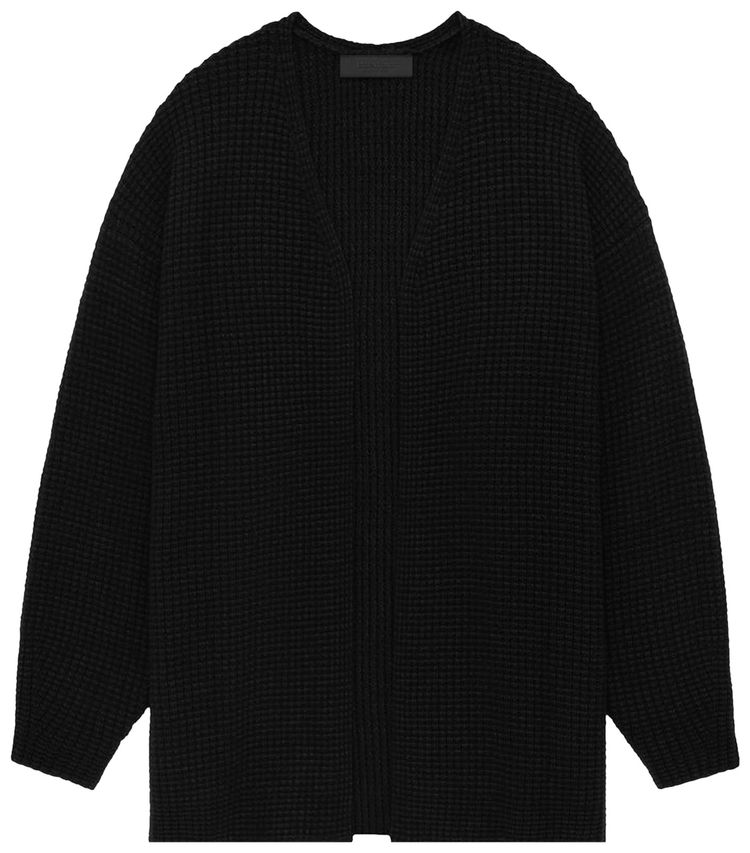 Buy Fear of God Essentials Knit Long Cardigan 'Black' - 192BT247340FW ...