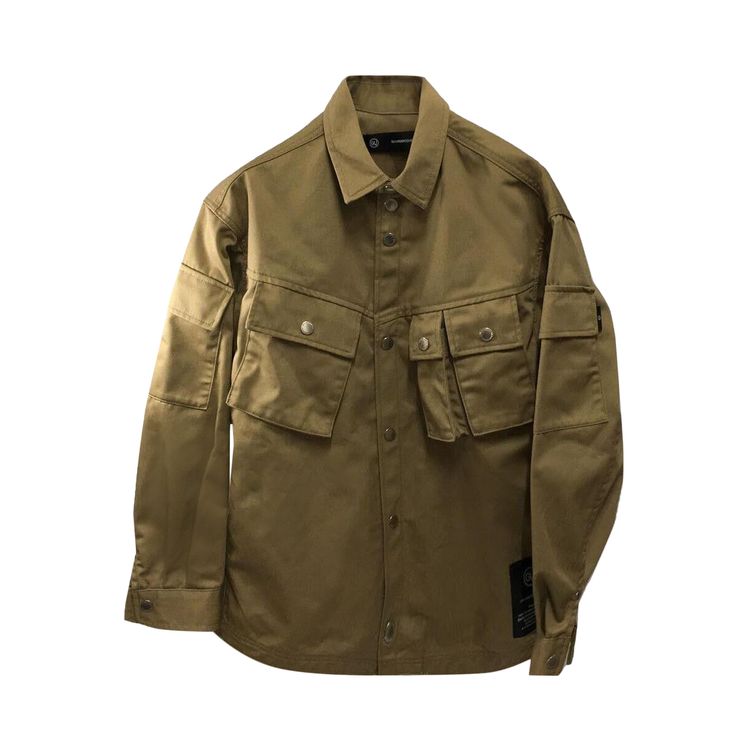 Buy GU x Undercover Military Shirt Jacket 'Beige' - 311 333487 BEIG | GOAT
