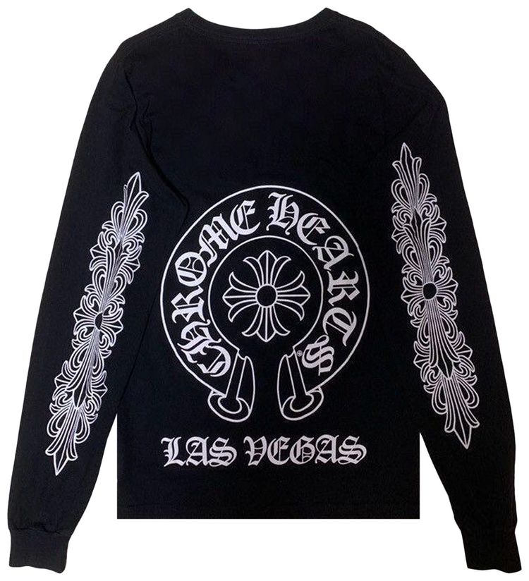 Achetez des Chrome Hearts Long-Sleeve 'Black' - 020 029762 | GOAT FR