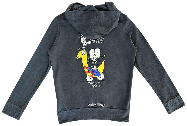 Buy Chrome Hearts x Matty Boy Zip Up Hoodie 'Grey' - 013 063577 | GOAT