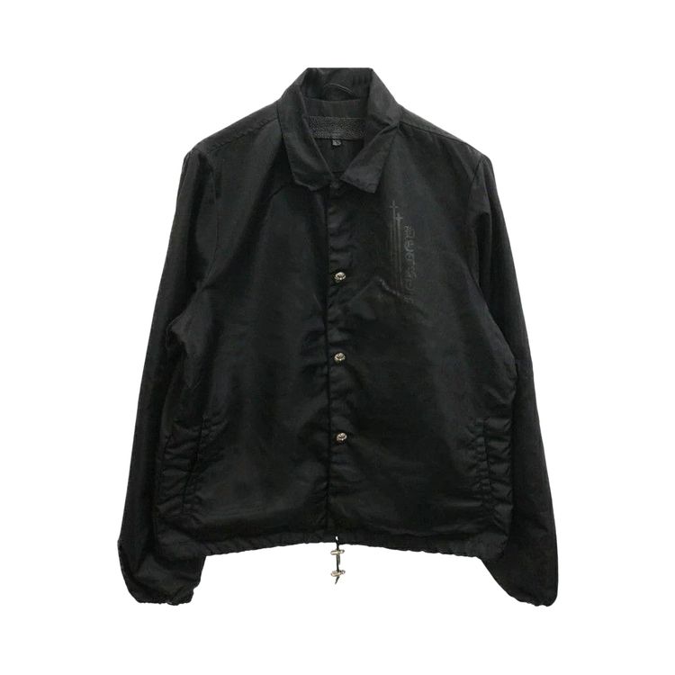 Buy Chrome Hearts Nylon Riggins Coach Jacket 'Black' - 1383 ...