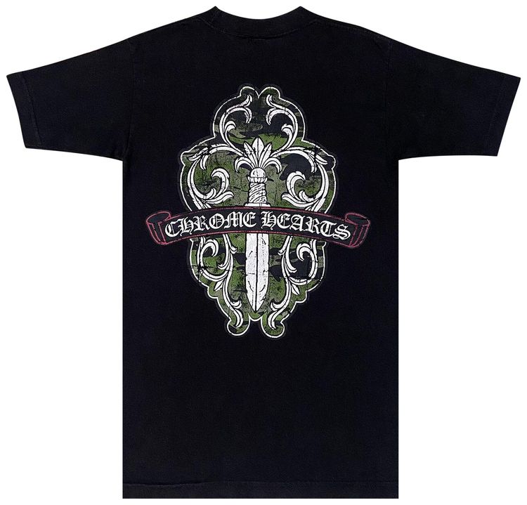Buy Chrome Hearts Dagger Tee 'Black' - 004 088216 | GOAT