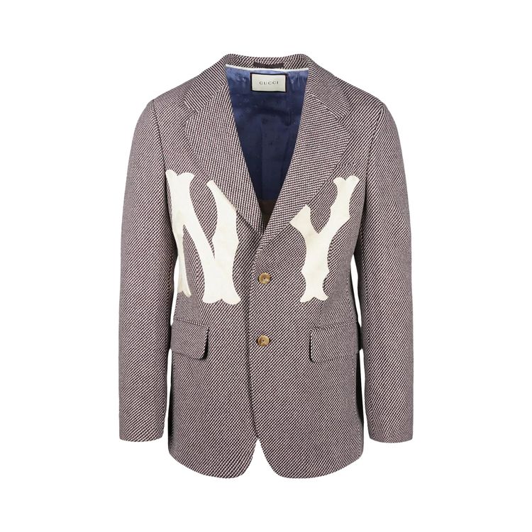 Buy Gucci New York Yankees NY Logo Blazer 'Multicolor' - 541123 Z410M ...