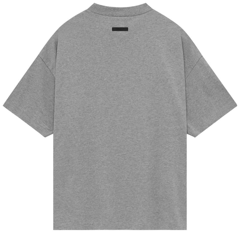 Buy Fear of God Essentials Jersey Crewneck Tee 'Dark Heather ...