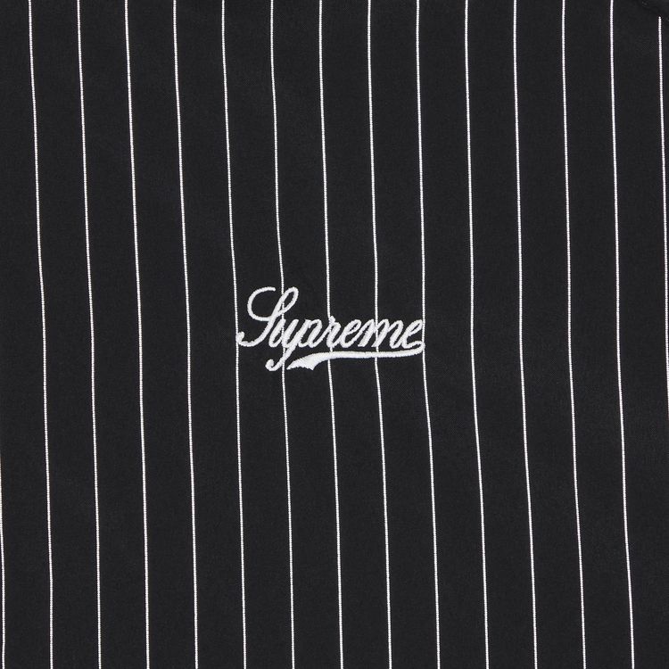 Buy Supreme Reflective Pinstripe Track Jacket 'Black' - FW24J86 BLACK ...