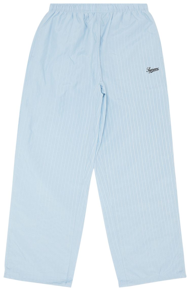 Buy Supreme Reflective Pinstripe Track Pant 'Light Blue' - FW24P61 ...