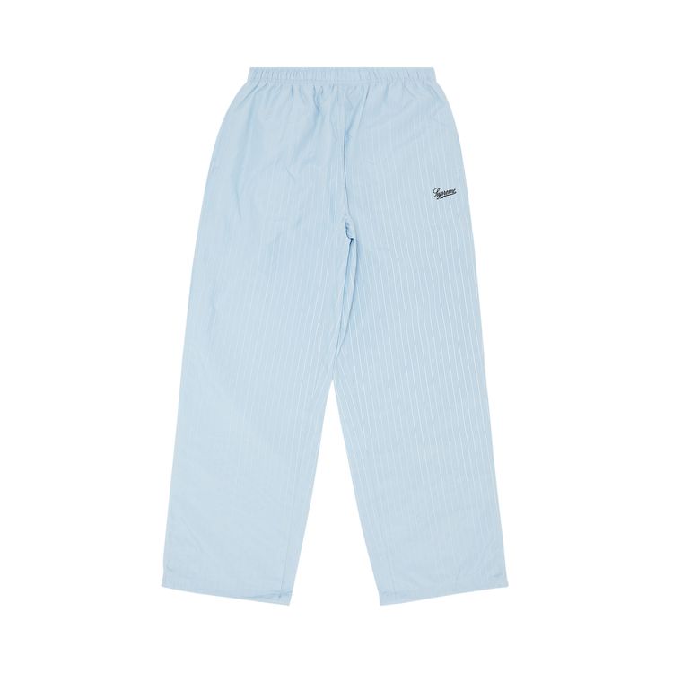 Buy Supreme Reflective Pinstripe Track Pant 'Light Blue' - FW24P61 ...
