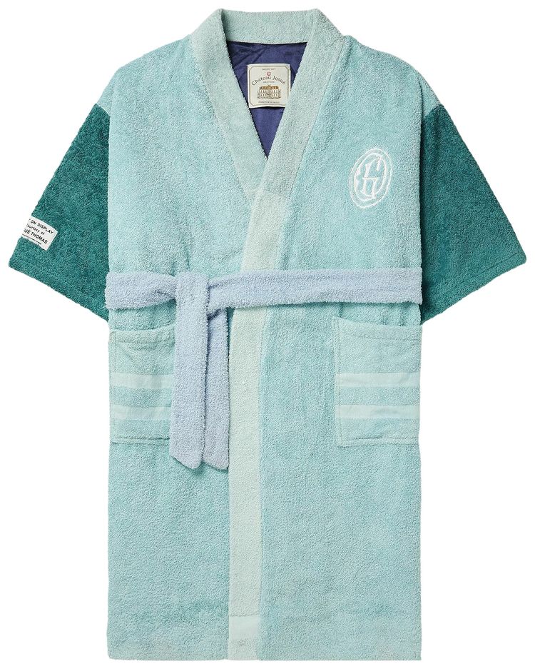 Buy Gallery Dept. Embroidered Logo Robe 'Blue' - CJR 732062 GRBL | GOAT