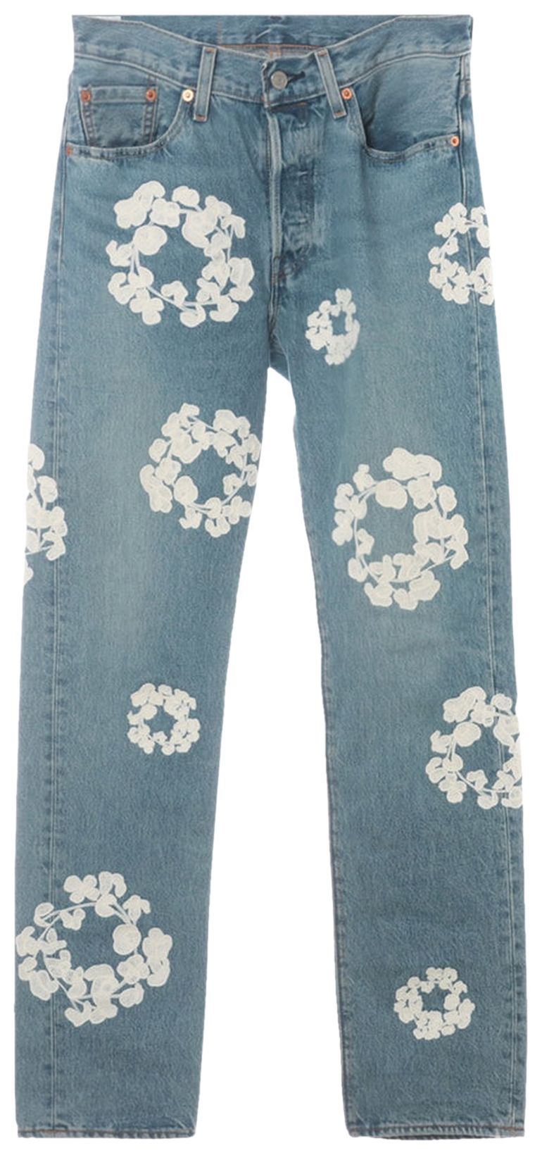 Buy Levi's x Denim Tears Logo Japan Embroidered Denim Jeans 'Blue' - DT ...