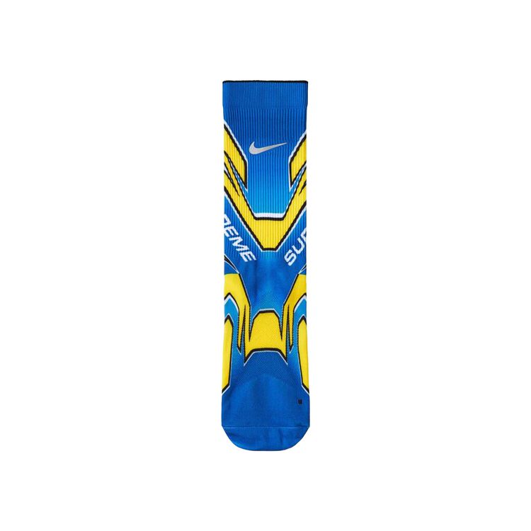 Buy Supreme x Nike Spark Crew Sock 'Blue Multi' - FW24A25 BLUE MULTI ...
