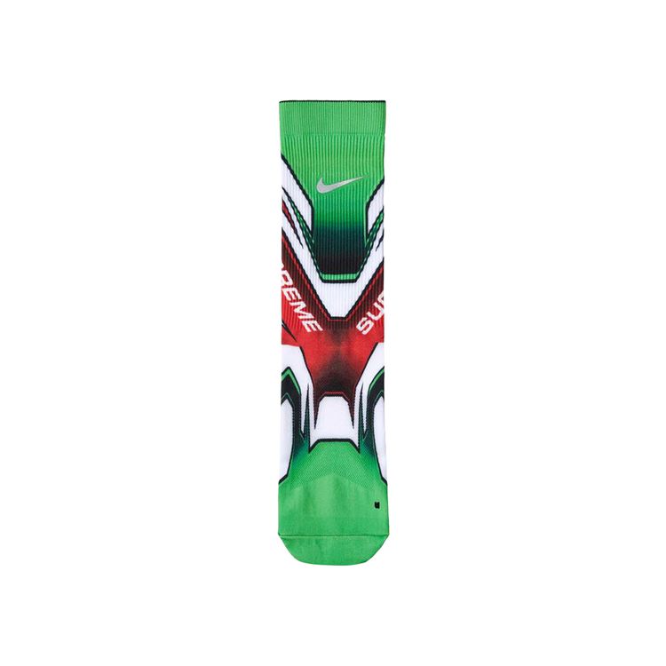 Buy Supreme x Nike Spark Crew Sock 'Green Multi' - FW24A25 GREEN MULTI ...