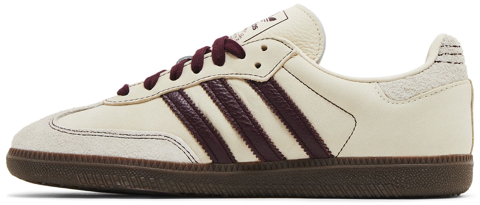 Buy Adidas Wmns Samba OG 'Wonder White Maroon' - IG1987 | GOAT