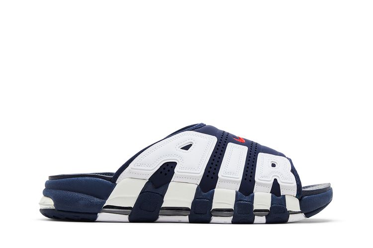 Buy Nike Air More Uptempo Slide 'Olympic' - FQ8700 400 | GOAT