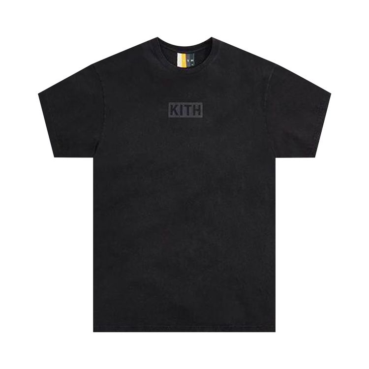 Buy Kith Triple Box Logo T-Shirt 'Black' - KH030097 001 | GOAT
