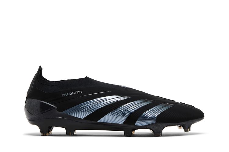 Buy Adidas Predator 24 Elite Laceless FG 'Base Black Pack' - IE1807 | GOAT
