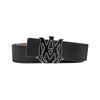 Buy Amiri Logo Belt 'Black' - AMACBL1007 001 BLAC | GOAT