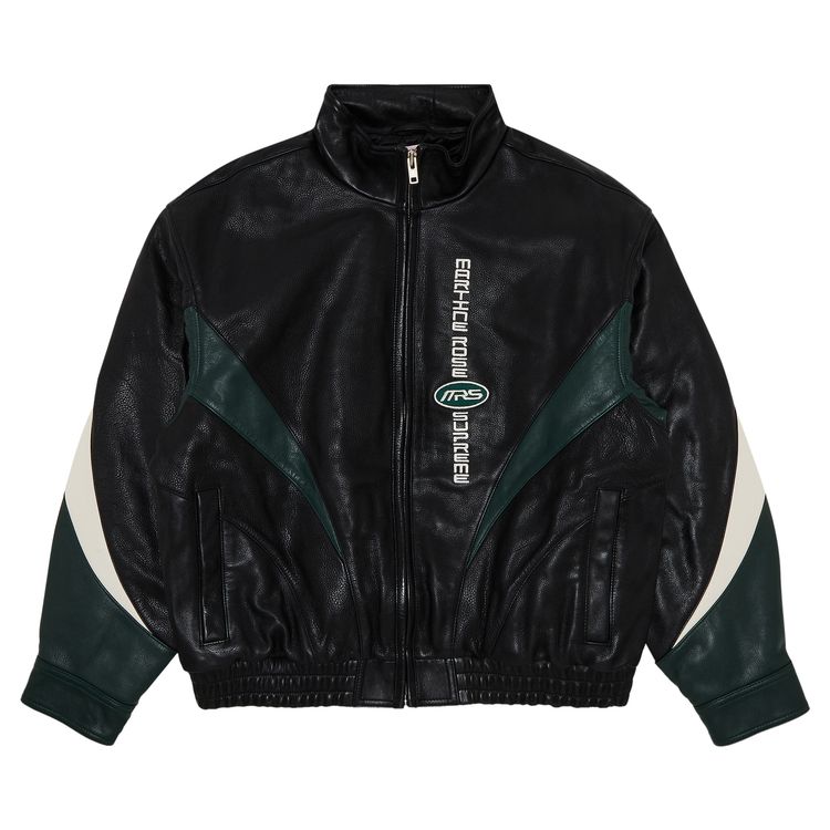 Buy Supreme x Martine Rose Leather Jacket 'Black' - FW24J19 BLACK | GOAT