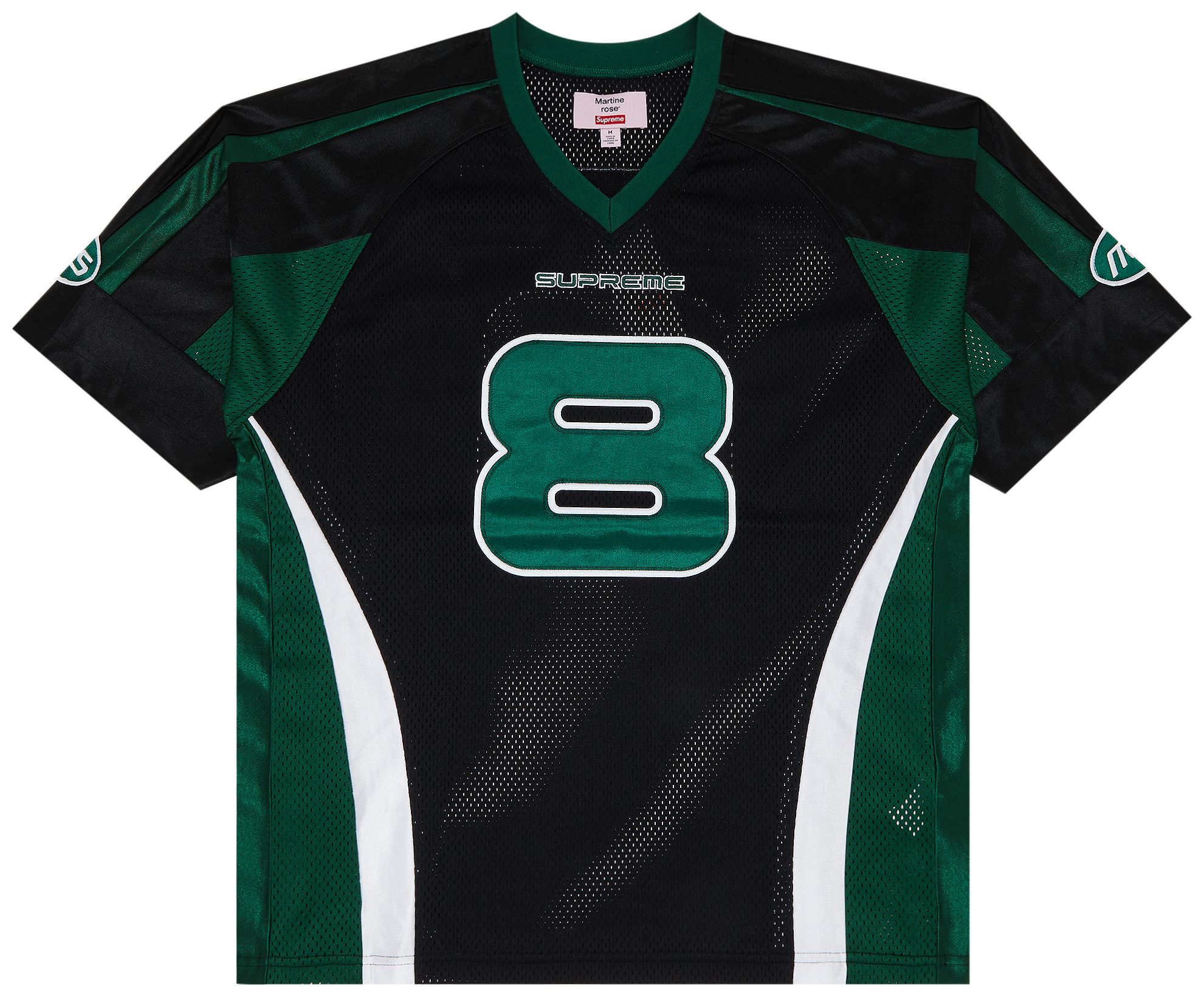 Buy Supreme x Martine Rose Football Jersey 'Black' - FW24KN86 BLACK | GOAT