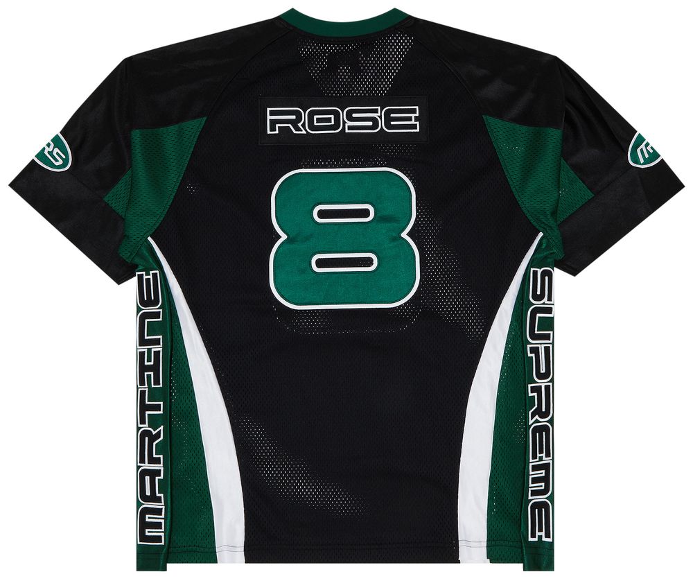 Buy Supreme x Martine Rose Football Jersey 'Black' - FW24KN86 BLACK | GOAT