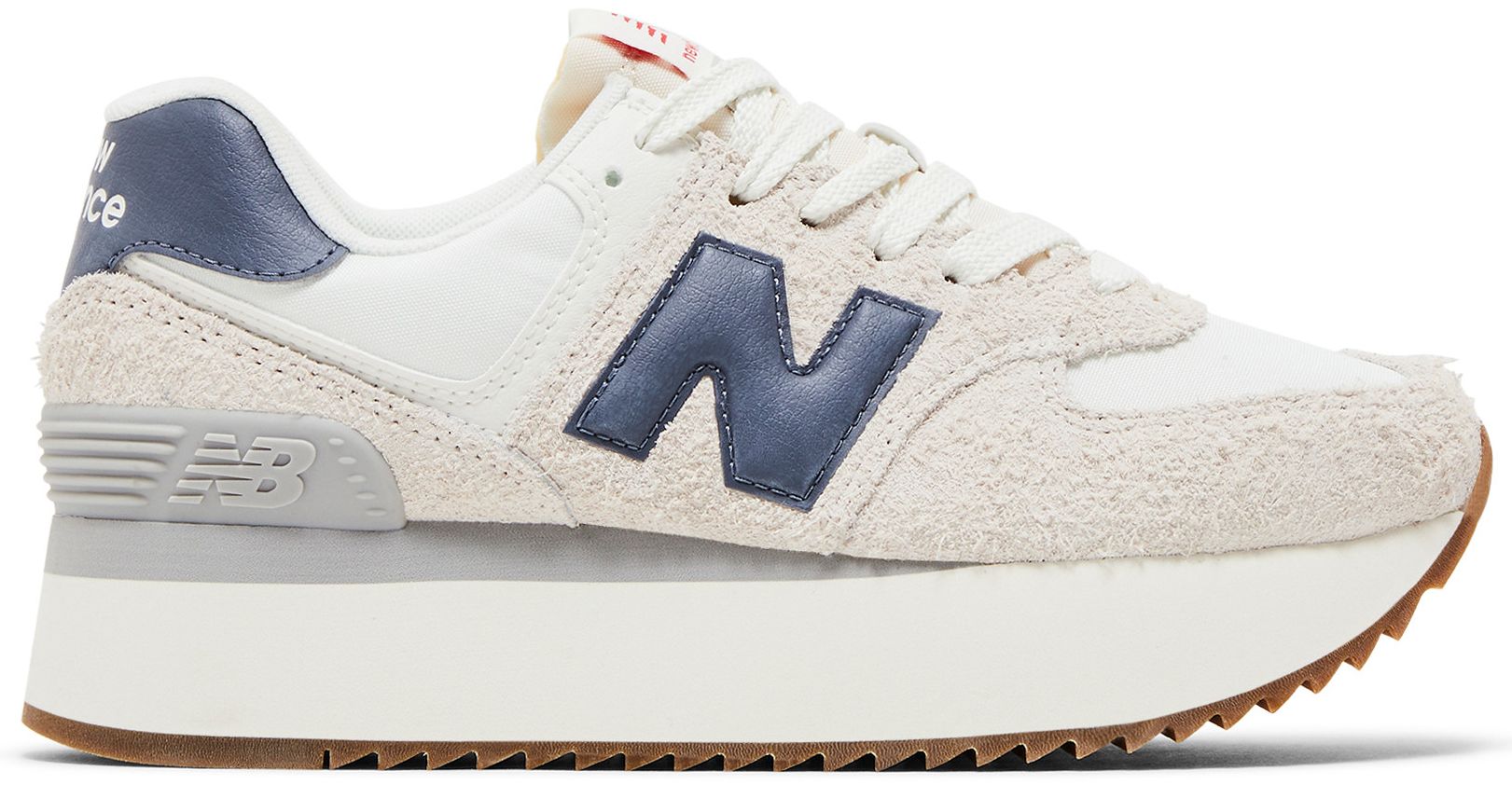 Buy New Balance Wmns 574+ 'Moonbeam Dark Arctic Grey' - WL574ZQA | GOAT