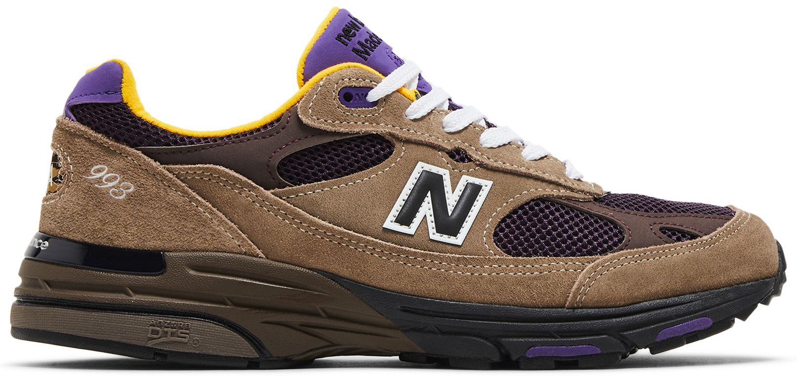 Buy New Balance 993 Made in USA 'Mushroom Midnight Violet' - U993MU | GOAT