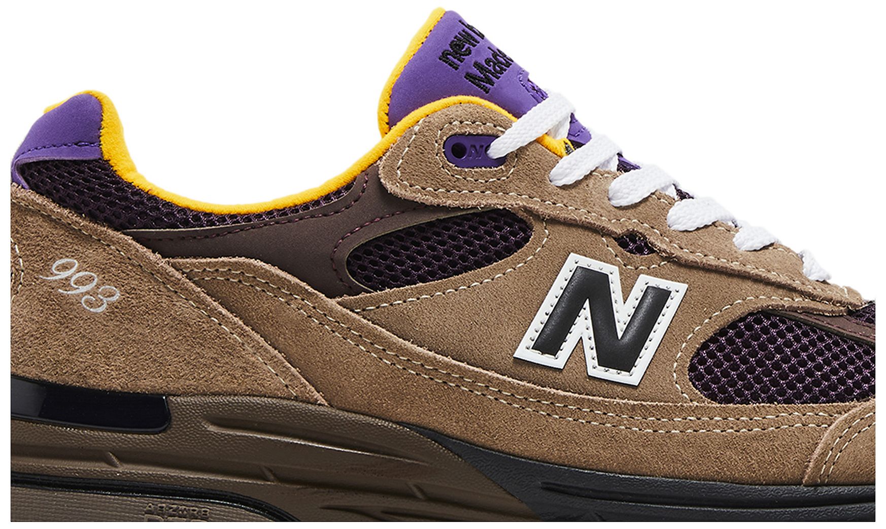 Buy New Balance 993 Made in USA 'Mushroom Midnight Violet' - U993MU | GOAT