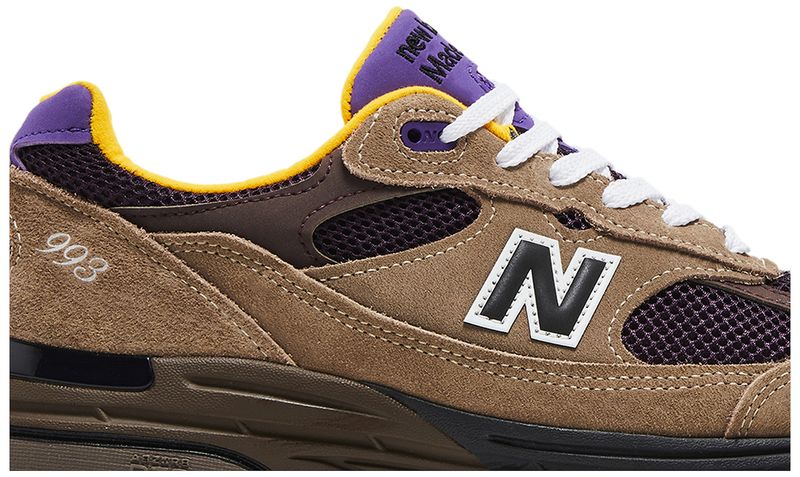 Buy New Balance 993 Made in USA 'Mushroom Midnight Violet' - U993MU | GOAT