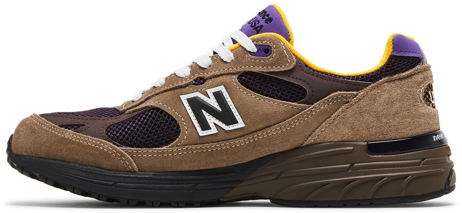 Buy New Balance 993 Made in USA 'Mushroom Midnight Violet' - U993MU | GOAT
