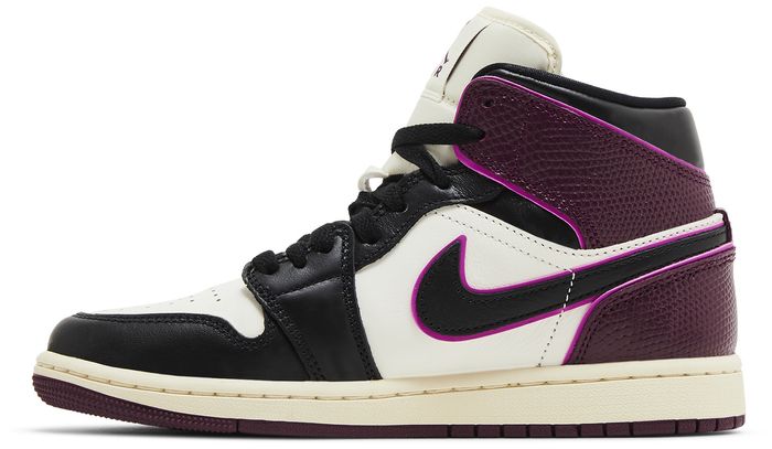 Buy Wmns Air Jordan 1 Mid SE 'Bordeaux' - FQ7818 101 | GOAT
