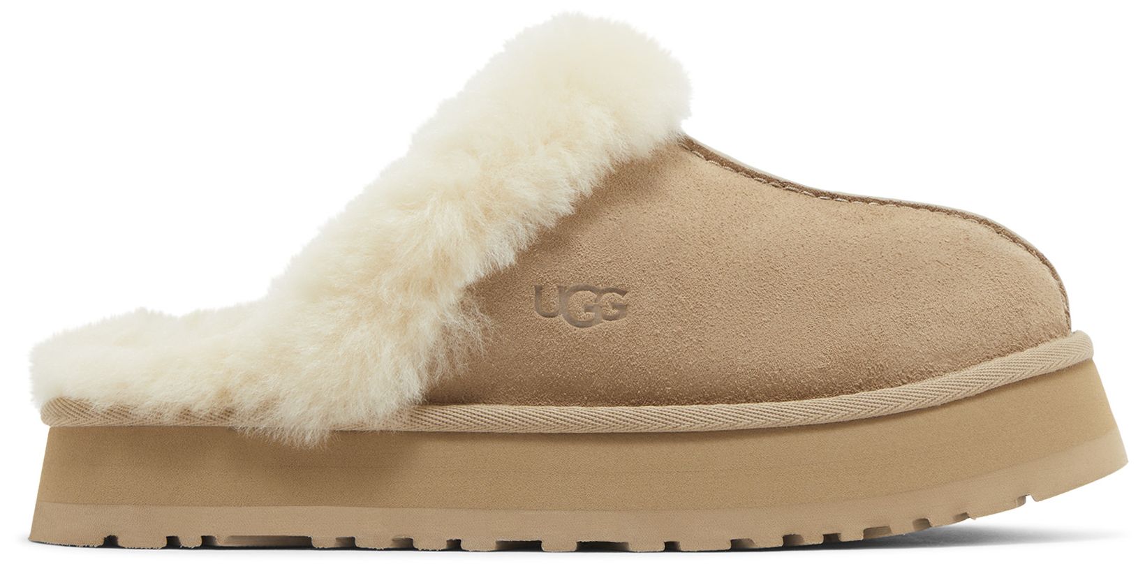 Buy UGG Wmns Disquette Slipper 'Sand' - 1122550 SAN | GOAT