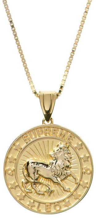 Buy Supreme x Jacob&Co 14K Gold Zodiac Pendant 'Gold - Leo' - FW24A55F ...