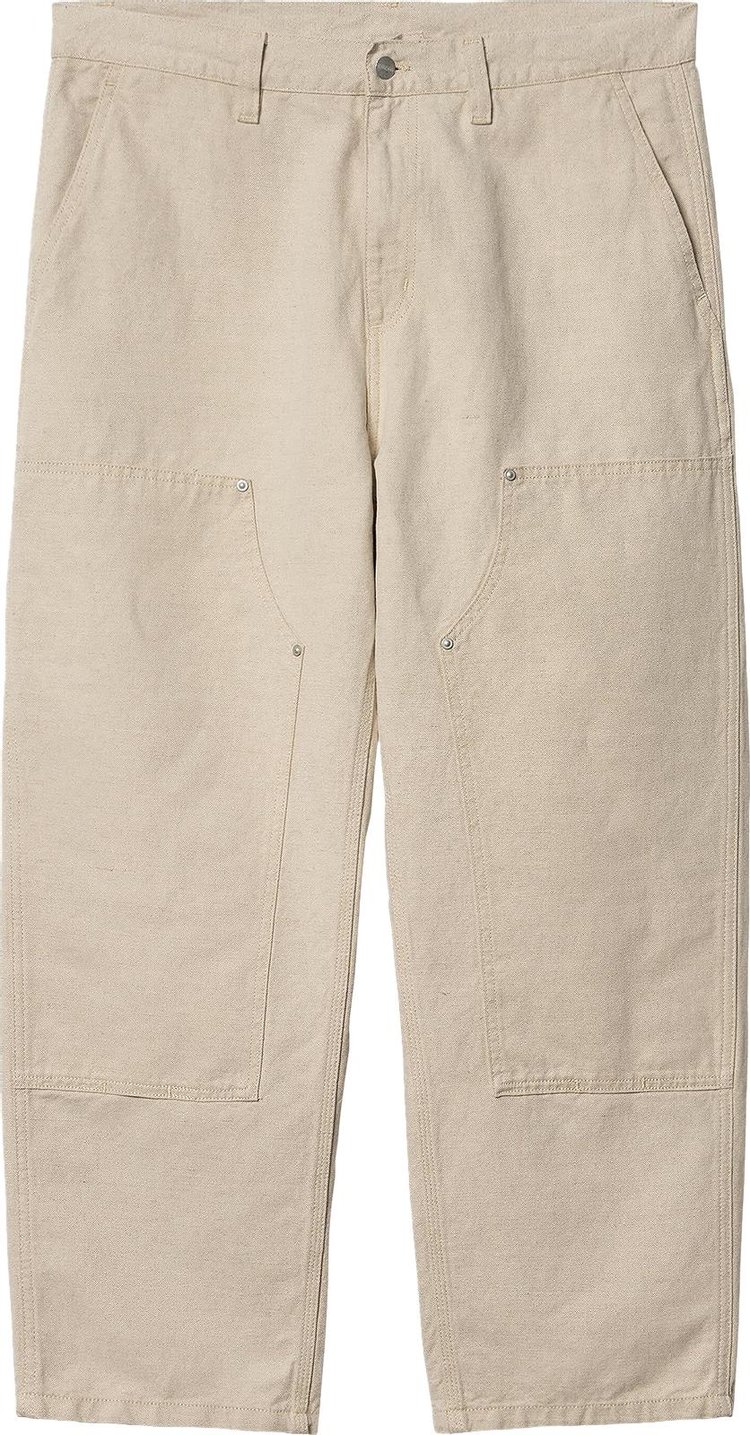 Buy Carhartt Wip Walter Double Knee Pant Natural Rinsed I033580