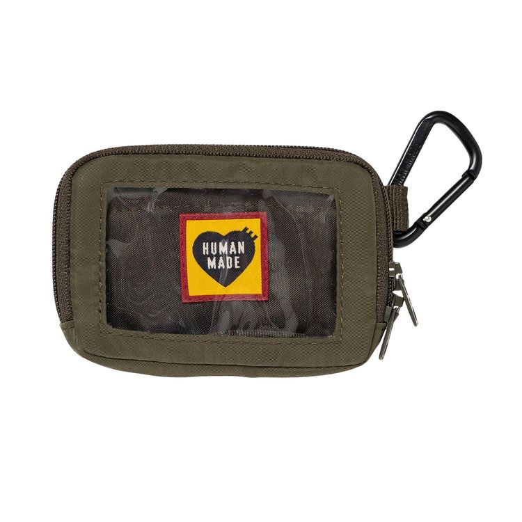 Buy Human Made Military Card Case 'Olive Drab' - HM28GD019 OLIV | GOAT