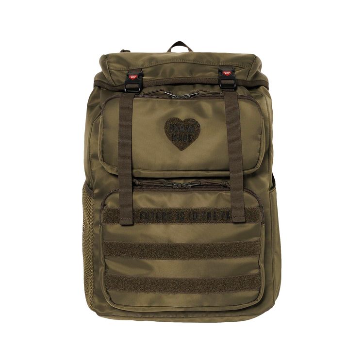 Buy Human Made Military Backpack 'Olive Drab' - HM28GD015 OLIV | GOAT