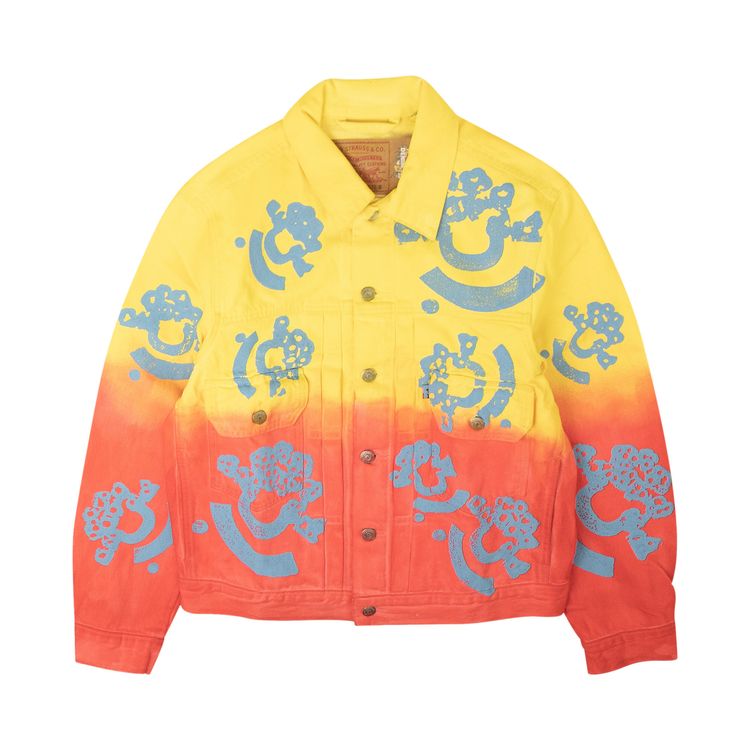 Buy Denim Tears Bstroy Tears Type-2 Denim Jacket 'Multicolor' - 802 908 ...