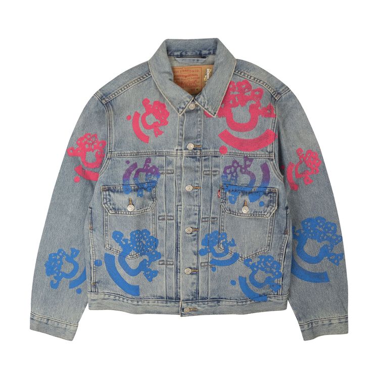 Buy Denim Tears Bstroy Tears Type-2 Denim Jacket 'Light Wash' - 802 081 ...