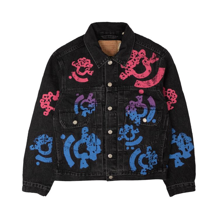 Buy Denim Tears Bstroy Tears Type Denim Jacket 'Washed Black' - 5650 ...