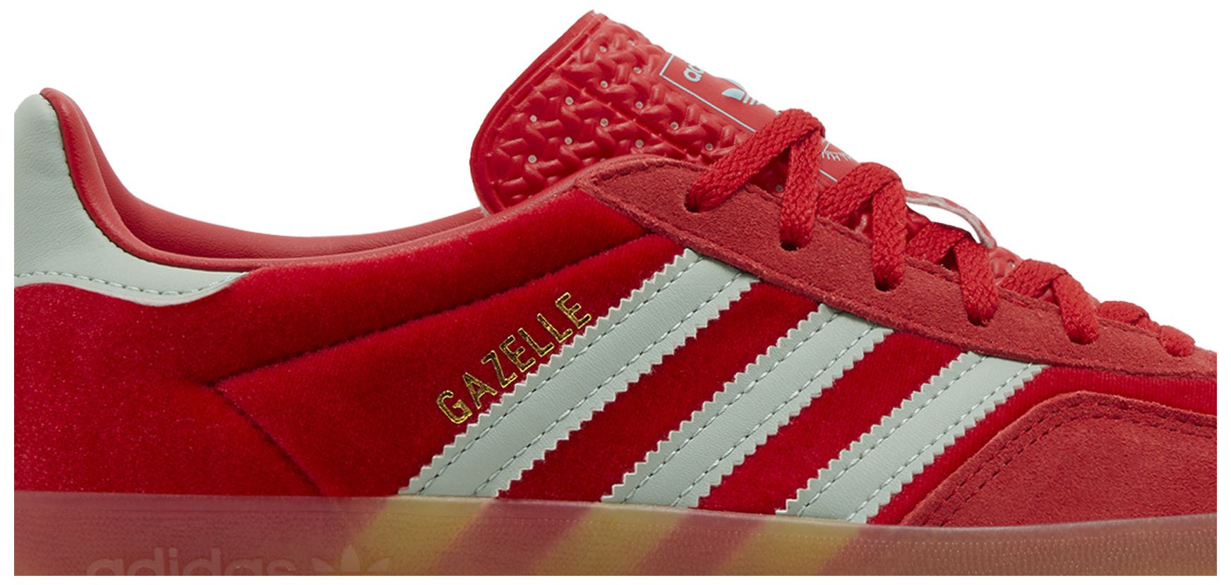 Buy Adidas Wmns Gazelle Indoor 'Better Scarlet Green Velvet' - IG6786 ...