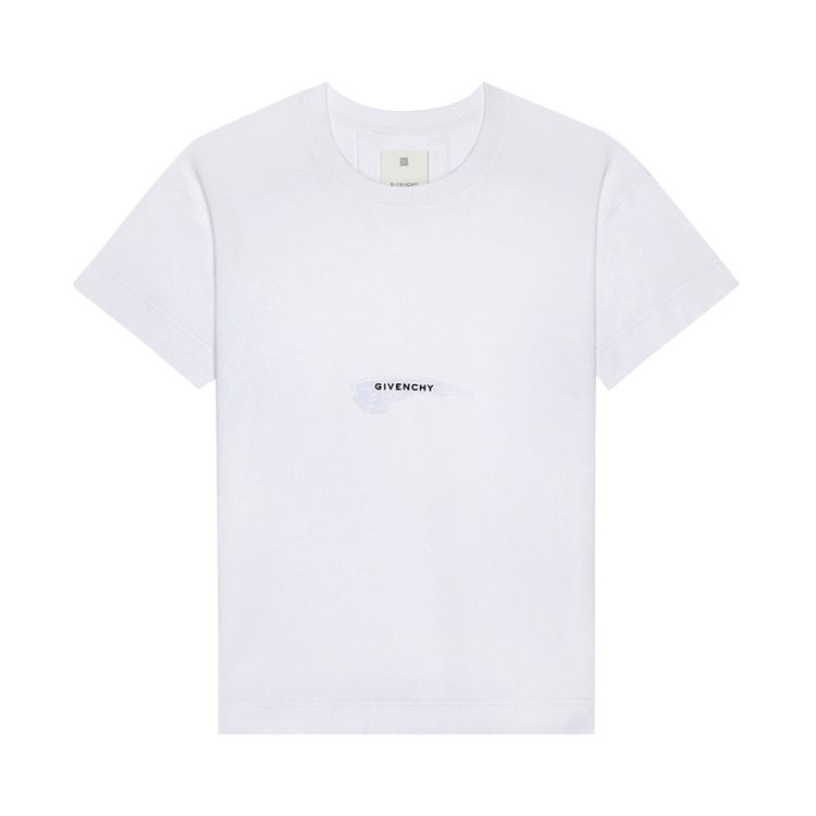 Buy Givenchy Printed Wings Tee 'White' - BM71JA3YN1 100 | GOAT