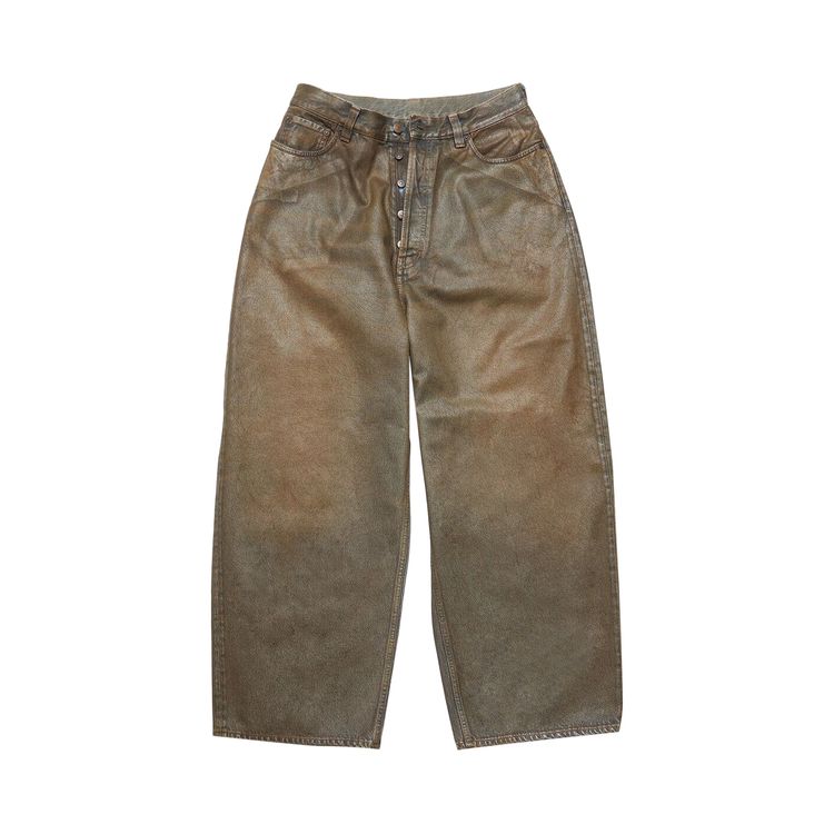 Buy Acne Studios Super Baggy Fit Jeans 'Mid Blue' - C00048 GOAT MID | GOAT