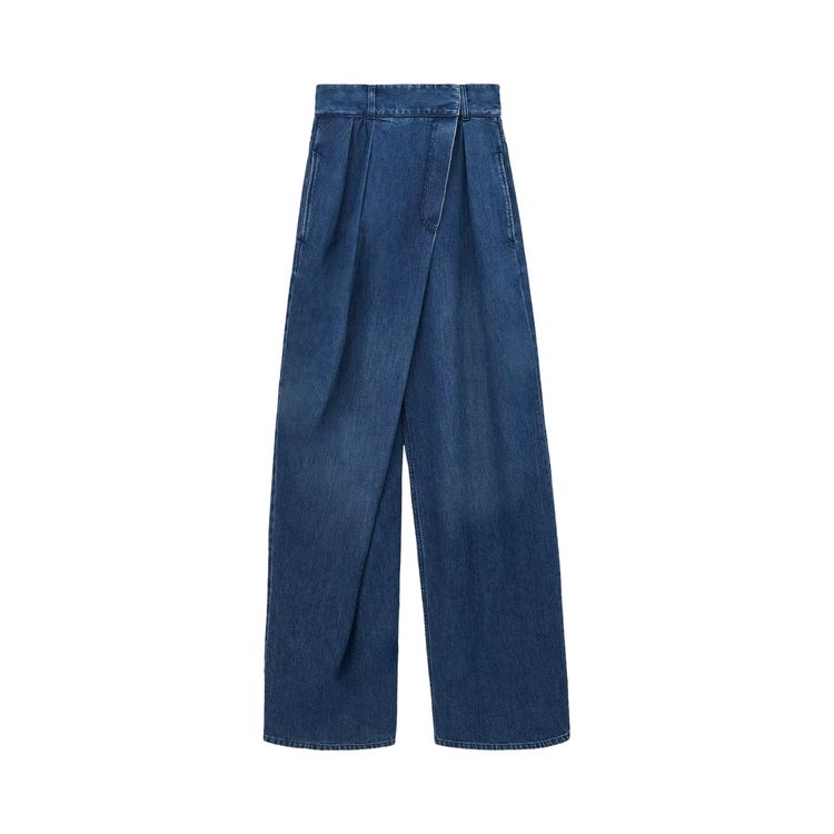 Buy Loewe Wrap Jeans 'Washed Denim' - S540Y11X78 6395 | GOAT