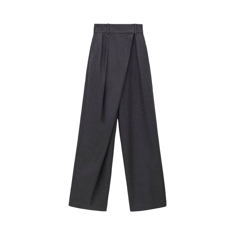 Buy Loewe Wrap Trousers 'Anthracite Melange' - S540Y04XIG 8472 | GOAT CA