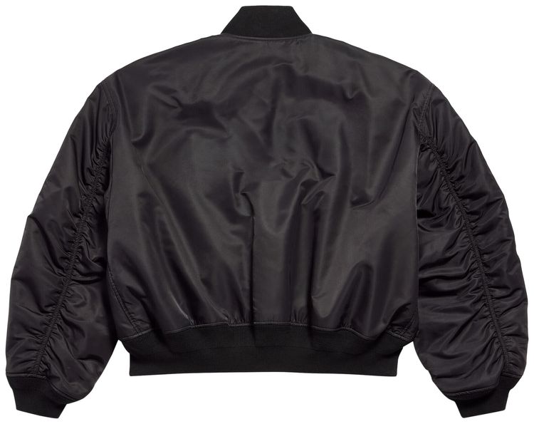 Buy Balenciaga Varsity Jacket 'Black' - 809169 TR051 1000 | GOAT UK