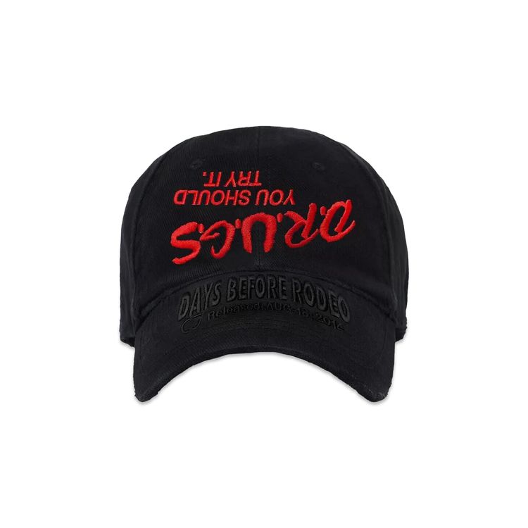 Buy Travis Scott Days Before The Rodeo Hat 'Black' - 1746 ...