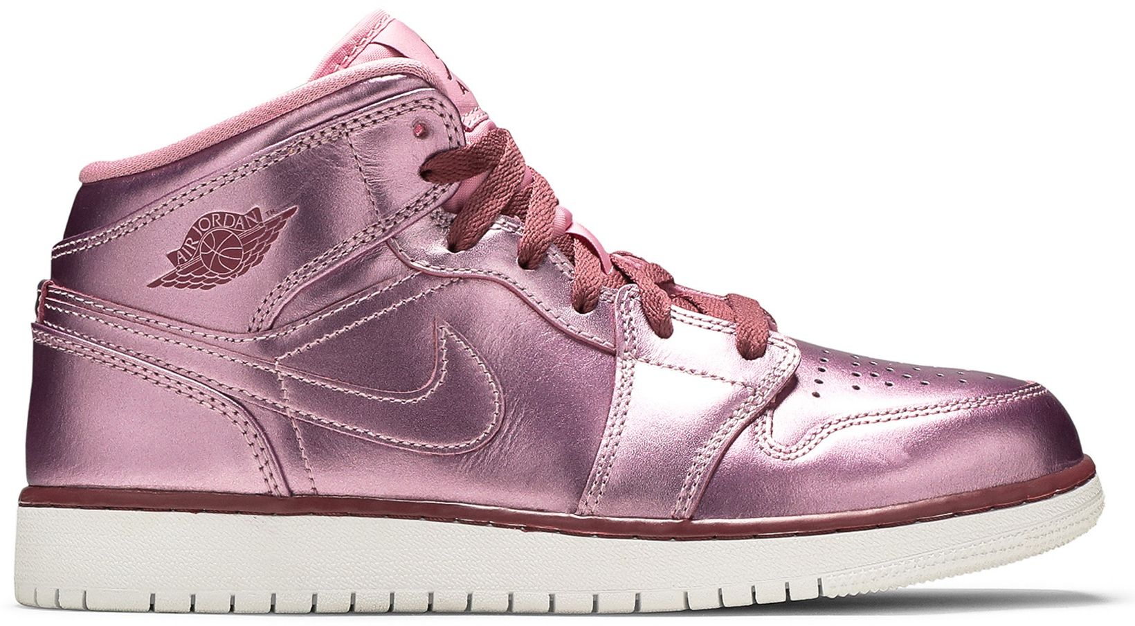 Buy Air Jordan 1 Mid SE GS 'Pink Rose' - AV5174 640 | GOAT