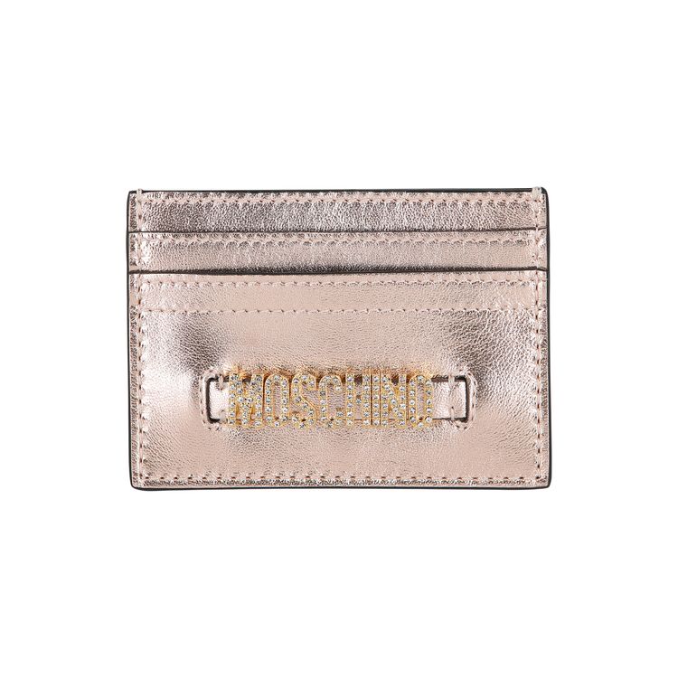Buy Moschino Logo Belt Crystal Embellished Card Holder 'Fantasy Print ...