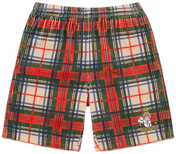 Buy Supreme Corduroy Short 'Plaid' - SS22SH15 PLAID | GOAT