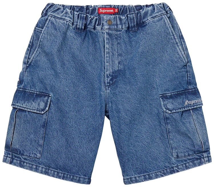 Buy Supreme Cargo Work Short 'Denim' - SS22SH6 DENIM | GOAT